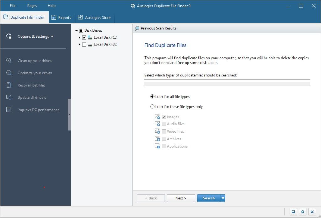 【初心者にも使いやすい】「Auslogics Duplicate File Finder」の代替ソフト